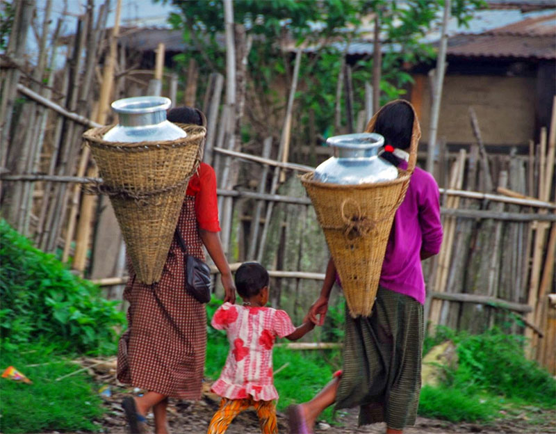 Khasia Tribal villages